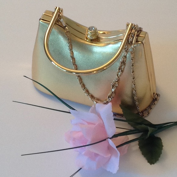 Rachel | Bags | Rachel Gold Mini Bag Gold Tone Chain | Poshmark